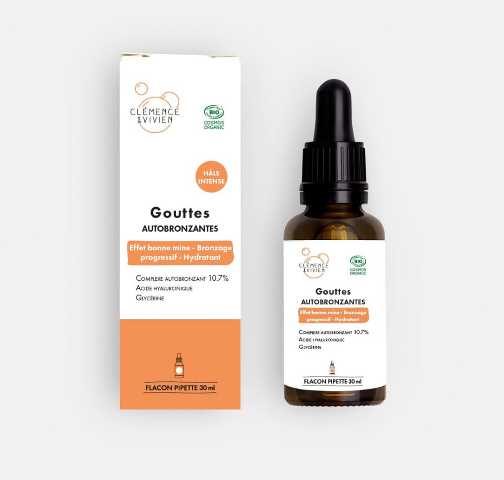 Gouttes autobronzante hâle intense | Clémence & Vivien - Augustine